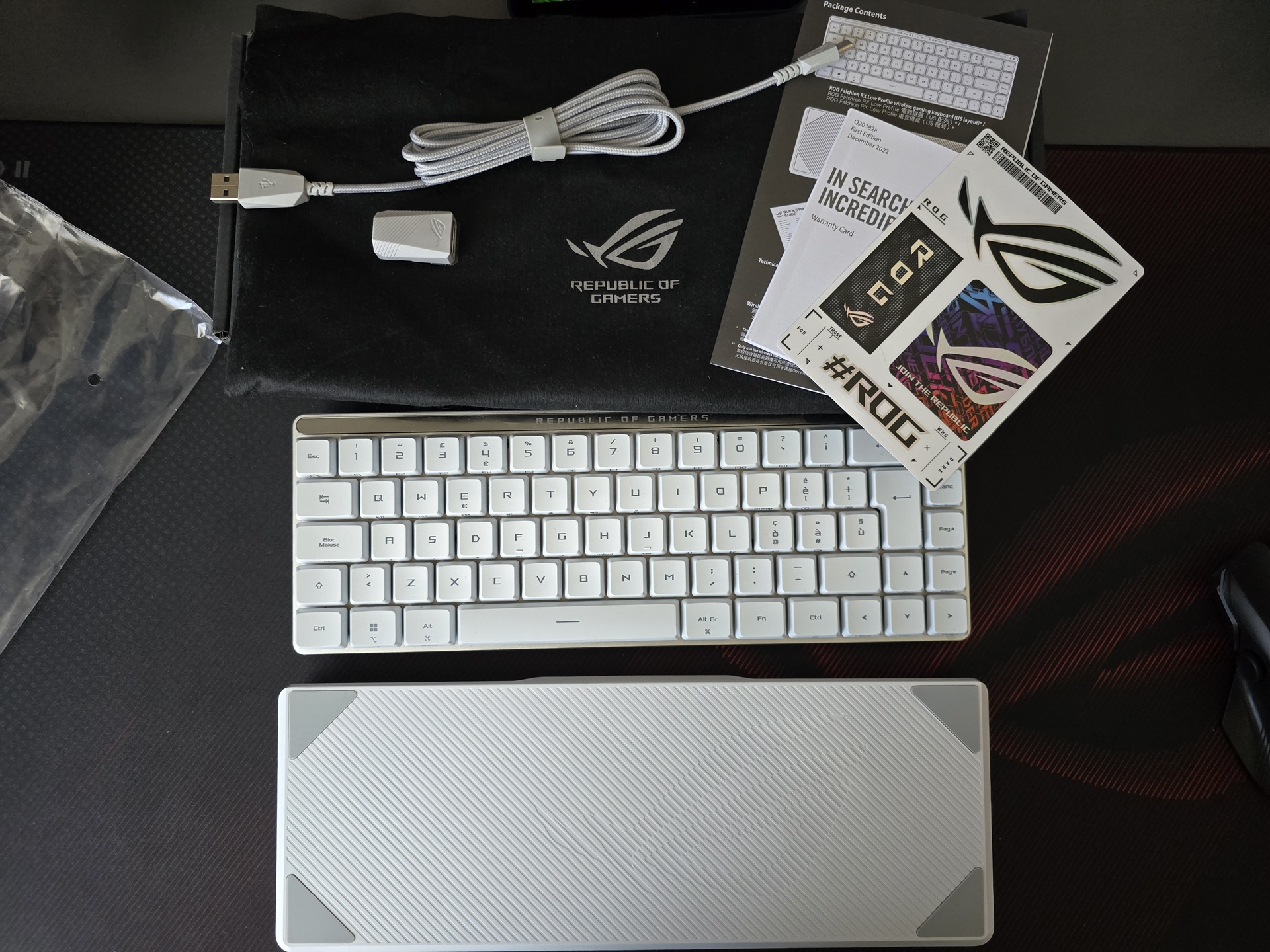 ROG Falchion RX Low Profile: curiosa, ma con un'autonomia pazzesca ...